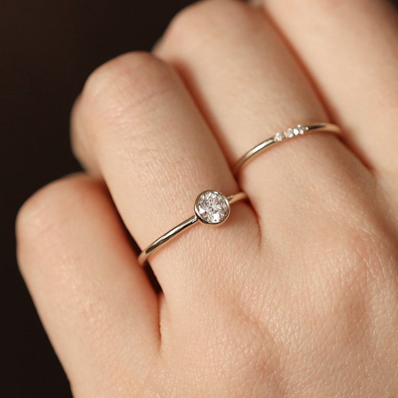 Minimalist Diamond - Etsy