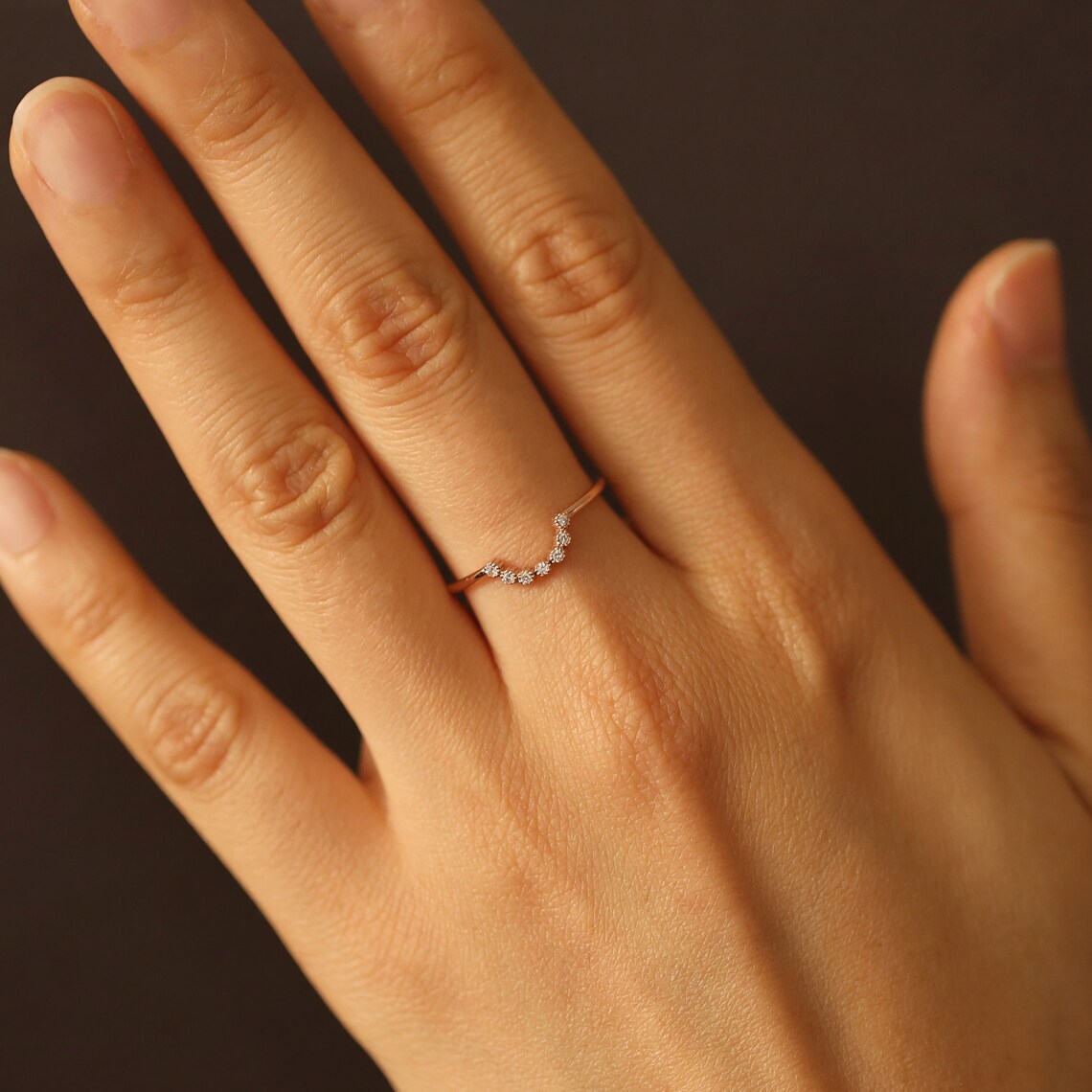 Diamond Ring Enhancer / Diamond Wedding Engagement Band - Etsy