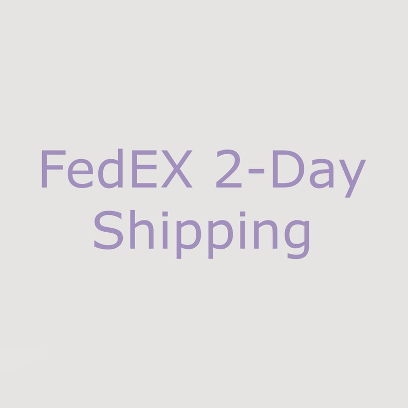 Fedex 2-day Shipping | Etsy