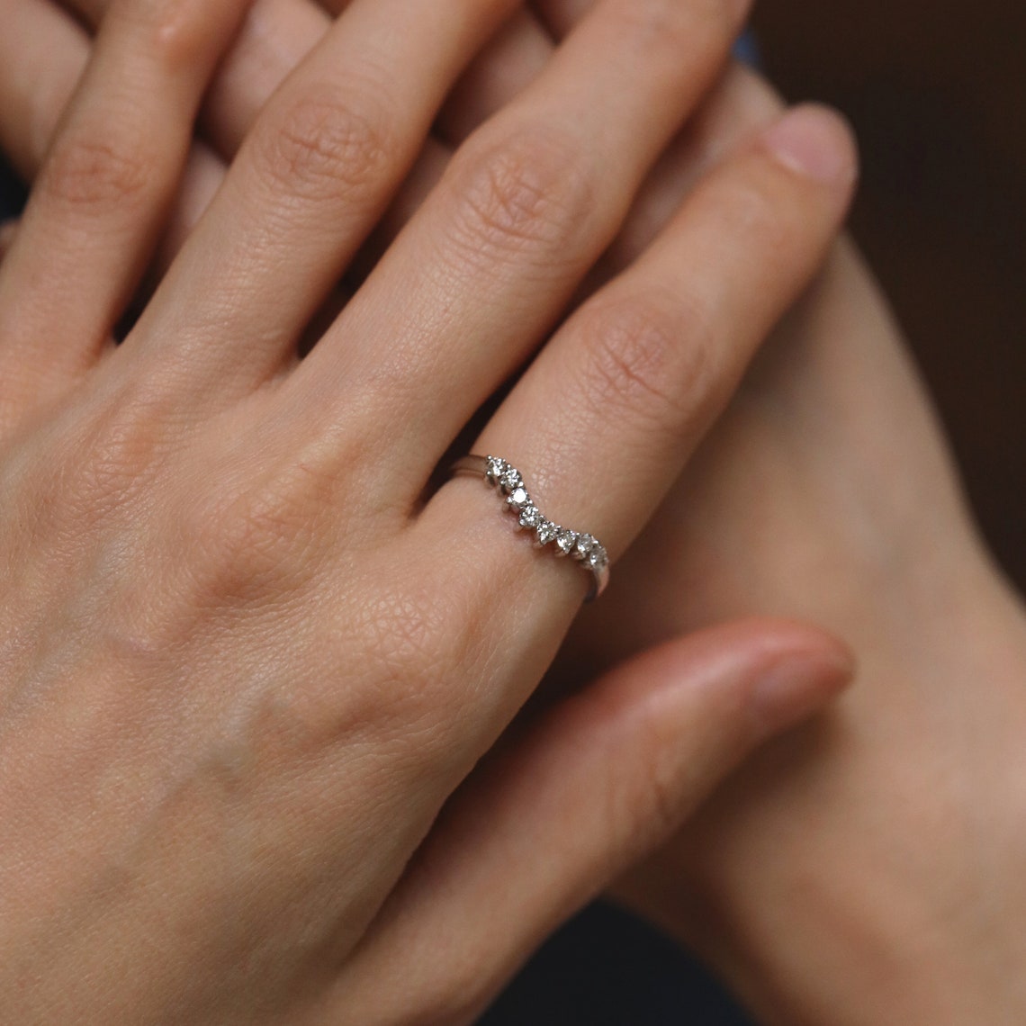 Diamond Enhancer Ring Guard, Diamond Wedding Engagement Band Enhancer ...