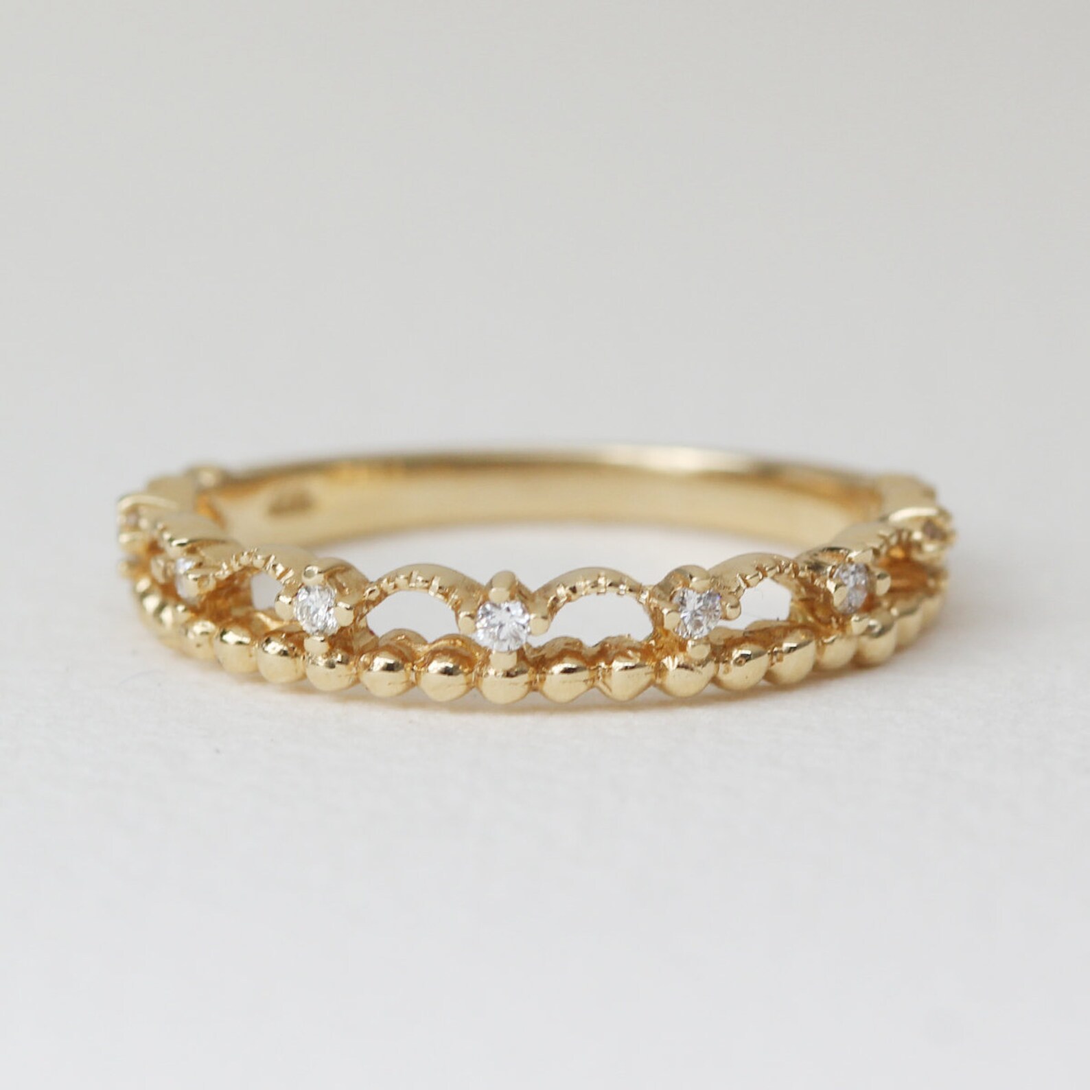 Diamond Tiara Ring, Diamond Wedding Ring, Diamond Engagement Band ...