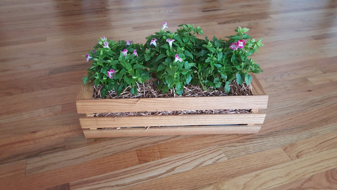 Flower Planter, Window Box Planter, Window Planter. - Etsy