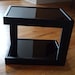 Black Coffee Table With Cool Illusion Lights, Featuring Infinity Mirror ...
