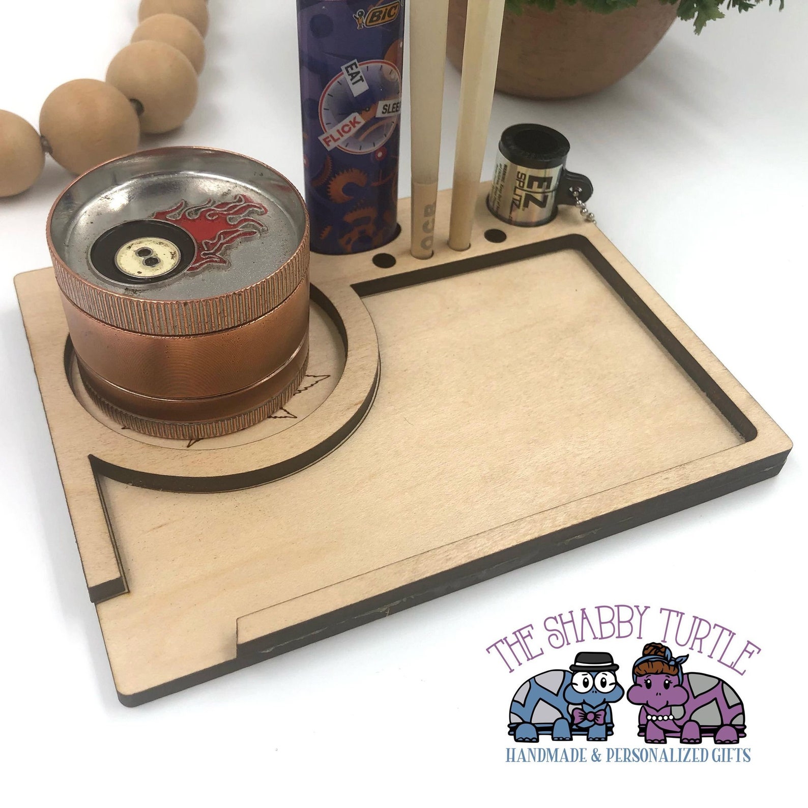 Marijuana Rolling Tray Wood Rolling Tray Smoke Tray Weed - Etsy