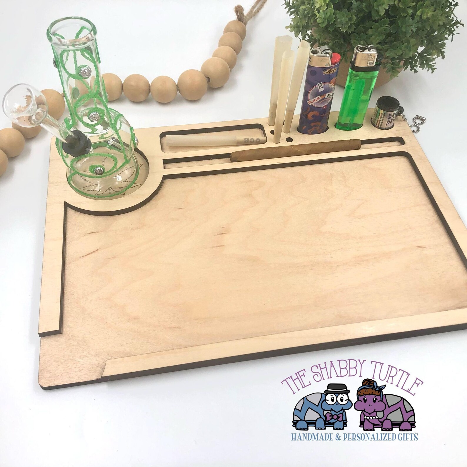 Marijuana Rolling Tray Wood Rolling Tray Smoke Tray Weed - Etsy
