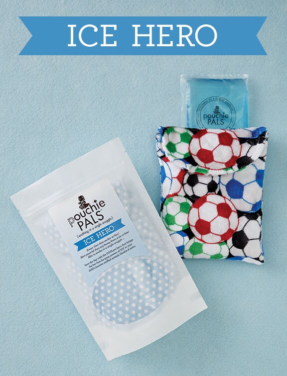 Pouchie Pals: Ice Hero ice Pack for Kids - Etsy