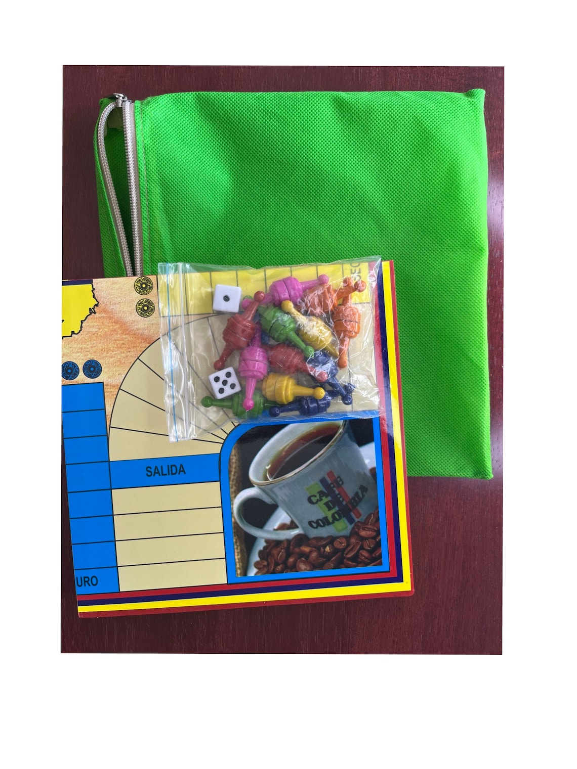 Magnetic Colombian Parcheesi Board Game 4P 6P - Etsy