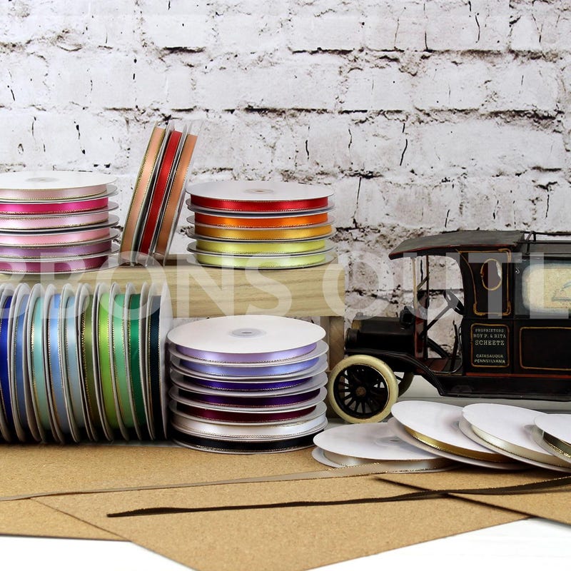 Gold Trim Wrapping Paper - Etsy