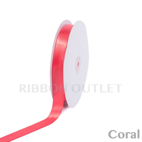 Coral Ribbon - Etsy