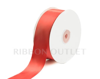 Coral Satin Ribbon | Etsy