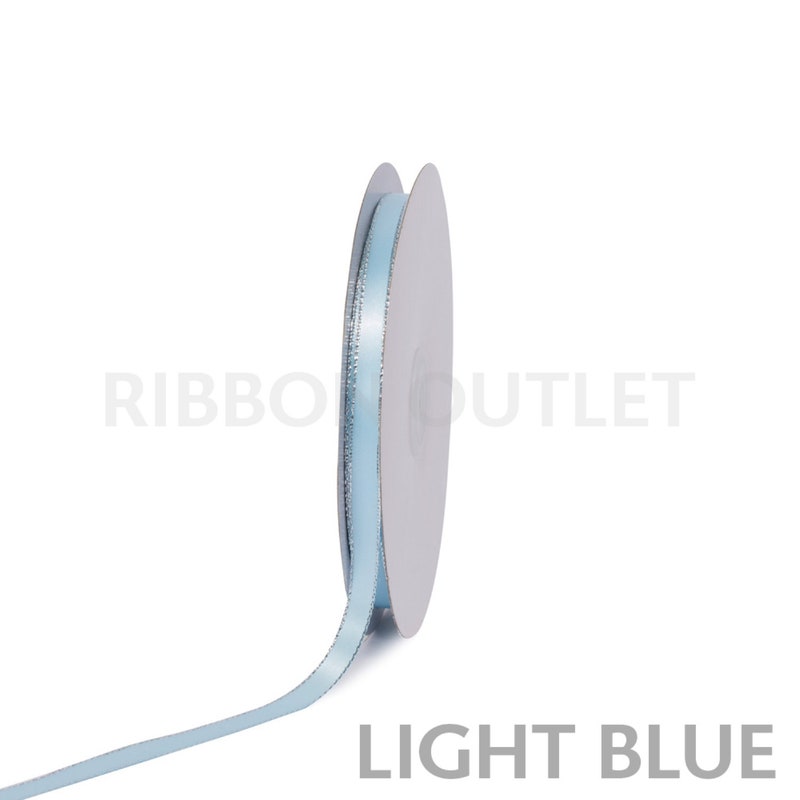 Blue Satin Ribbon - Etsy