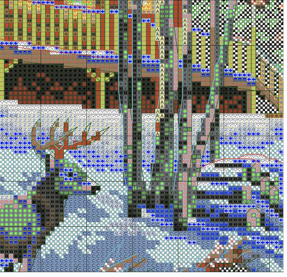 Winter Cabin Cross Stitch Pattern - Etsy