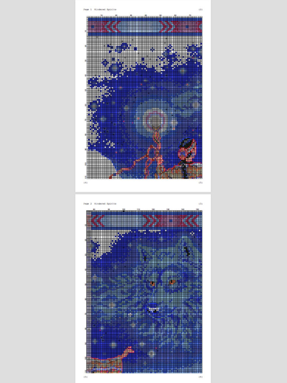 Kindred Spirits Cross Stitch Pattern - Etsy