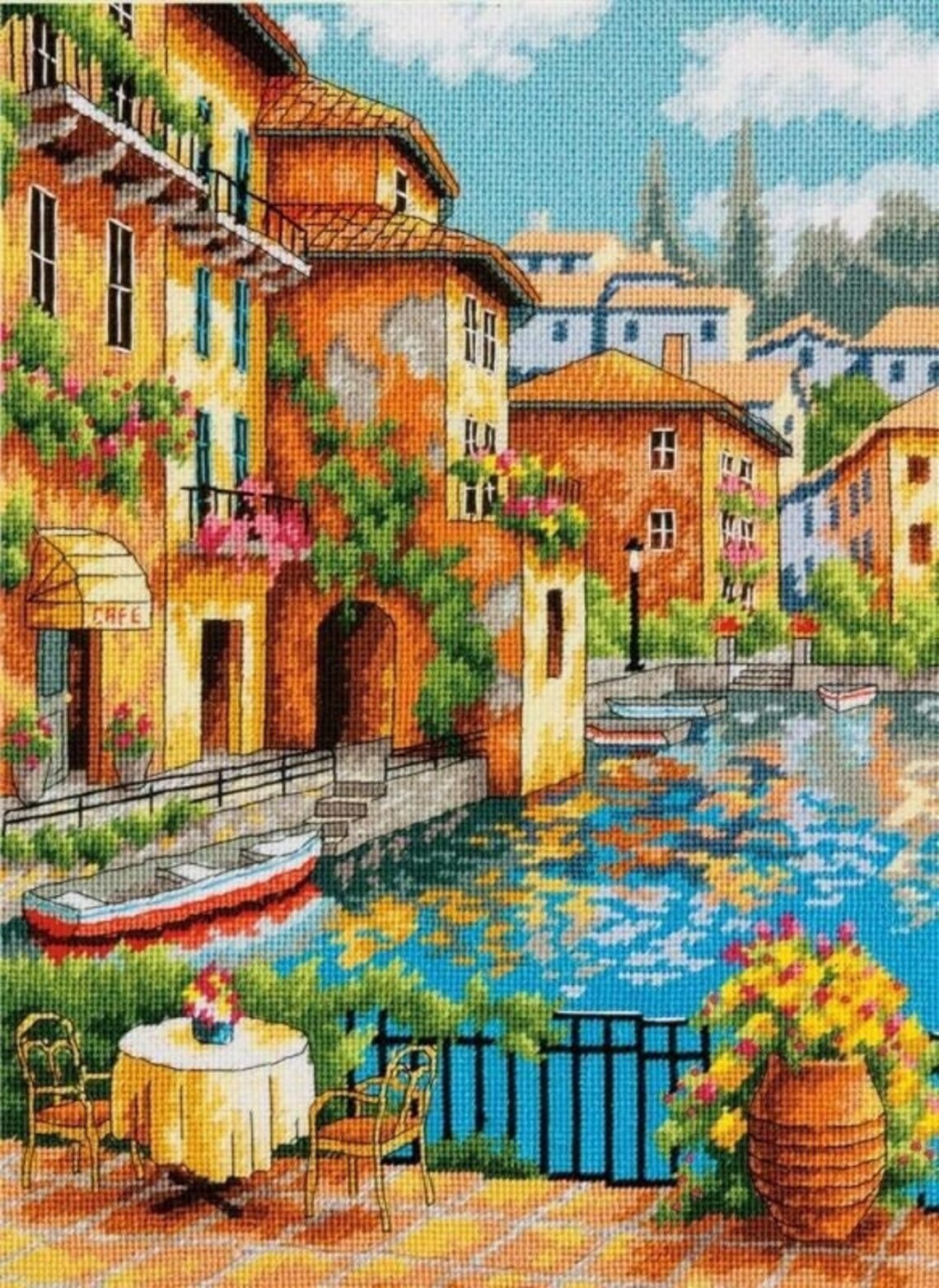 Venice Cross Stitch Pattern - Etsy