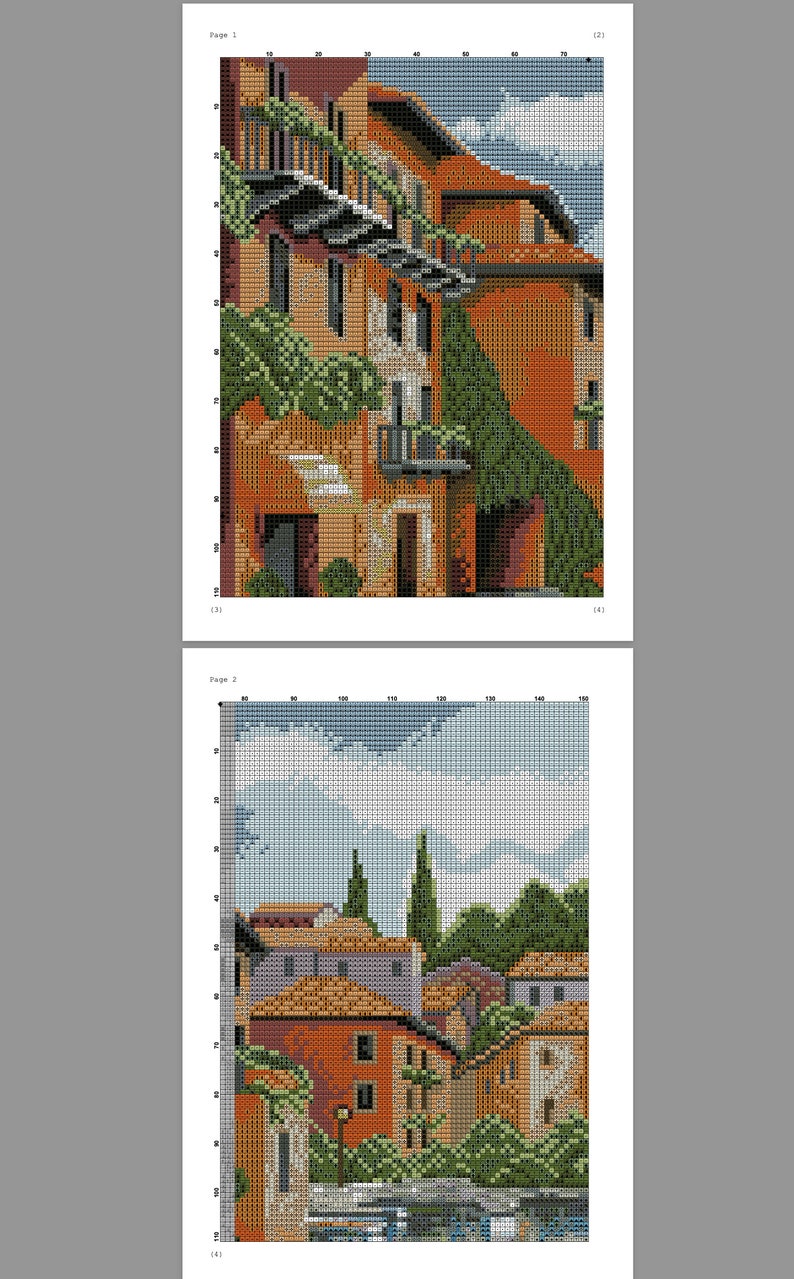 Venice Cross Stitch Pattern - Etsy