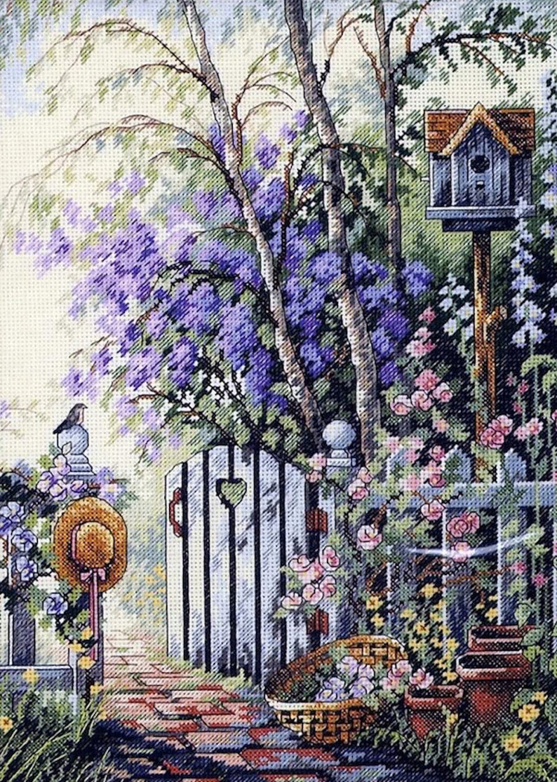 Sweetheart's Gate Cross Stitch Pattern - Etsy