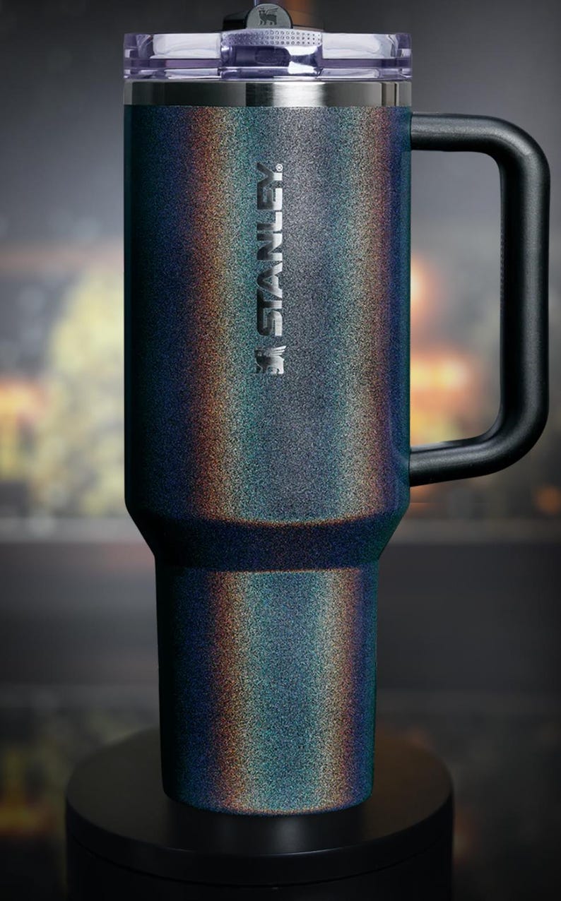 Authentic Stanley Midnight Glitz, Personalized Stanley, Customized ...