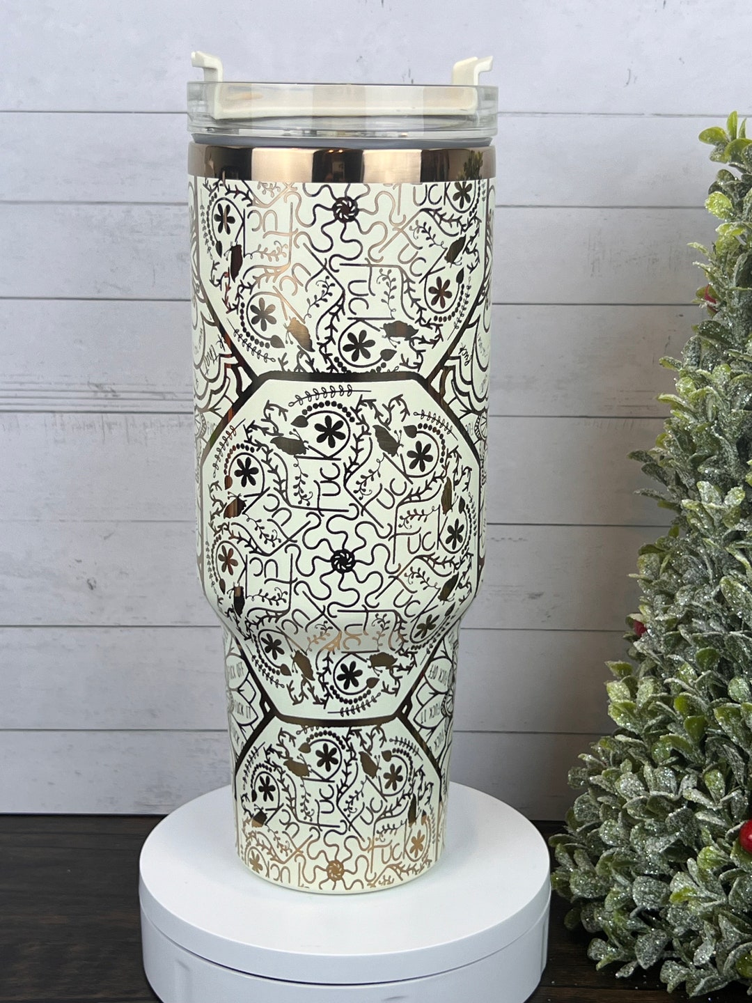 Swear Word Mandala Tumbler 40oz Tumbler, Cuss Word Mandala Tumbler, F ...
