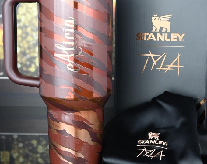 Authentic Stanley X Tyla Collaboration 40oz Quencher, Personalized ...