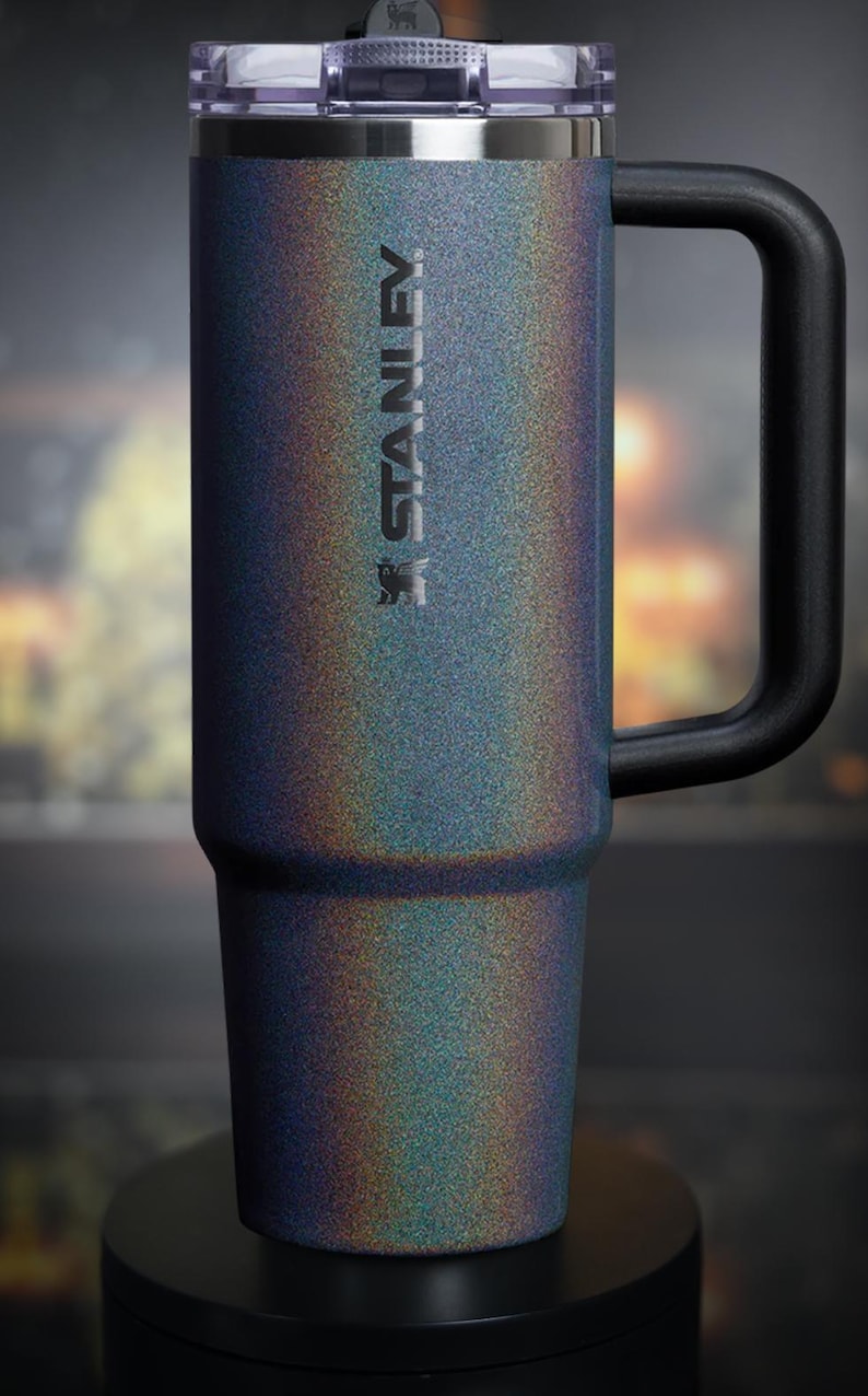 Authentic Stanley Midnight Glitz, Personalized Stanley, Customized ...