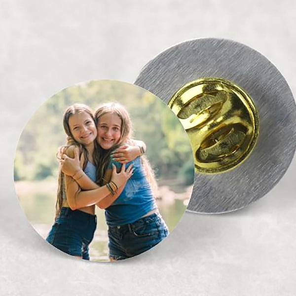 Photo Lapel Pin - Etsy
