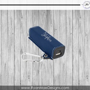 Laser Engraved | Personalized | Leatherette | Power Pack - Etsy
