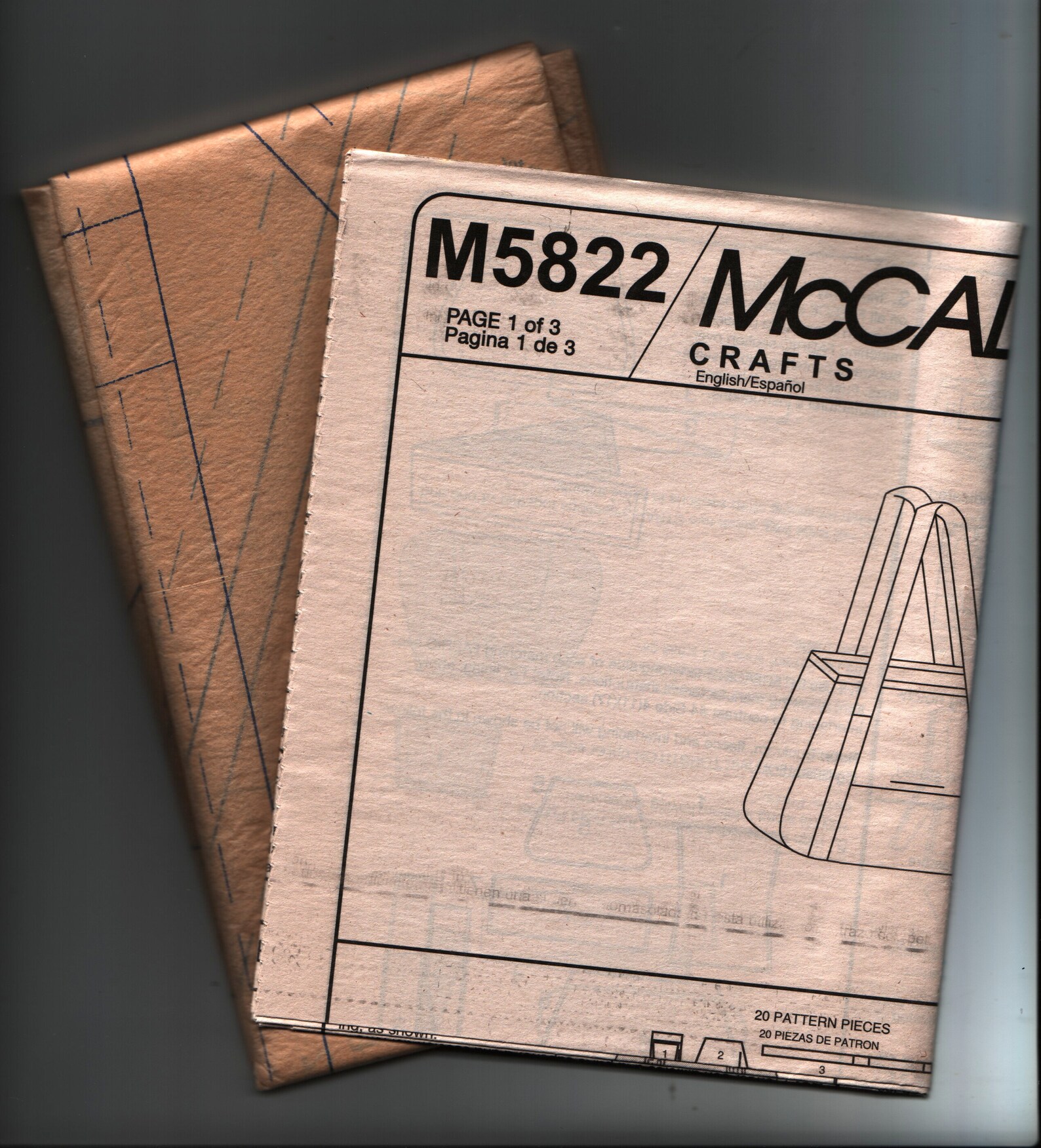 Mccall's 5822 Three Purses by Kay Whitt Designs 2009 UNCUT - Etsy