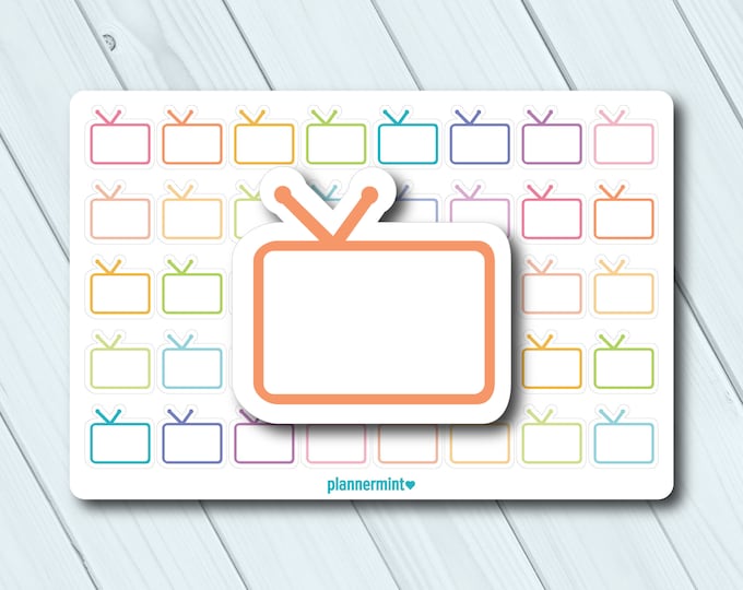 Plan Stickers Planner Stickers Icon Stickers Erin - Etsy