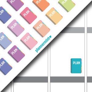 Plan Stickers - Planner Stickers - Icon Stickers - Erin Condren ...