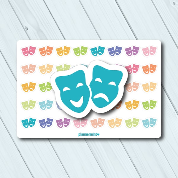 Theatre Stickers - Etsy