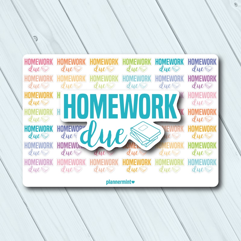 Homework Folder Cover - Etsy
