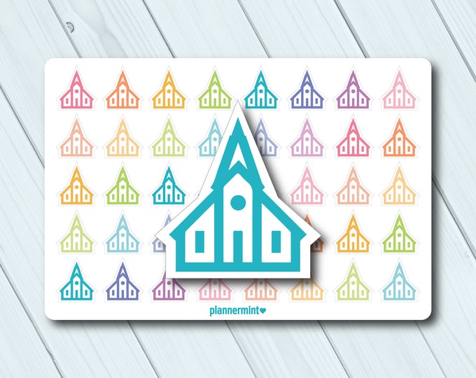 LDS Temples Sticker Pack - Etsy