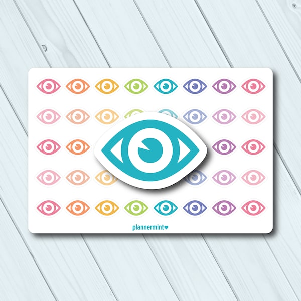 Eye Doctor Stickers - Etsy