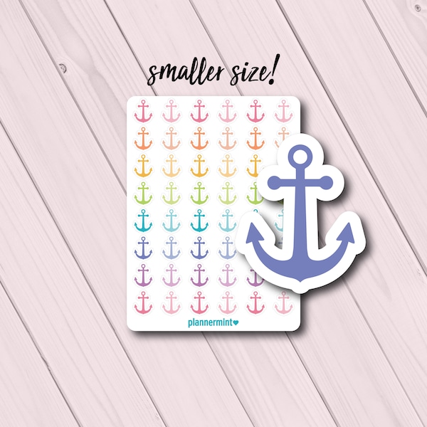 Anchor Sticker - Etsy