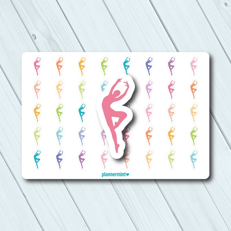 Ballet Sticker - Etsy