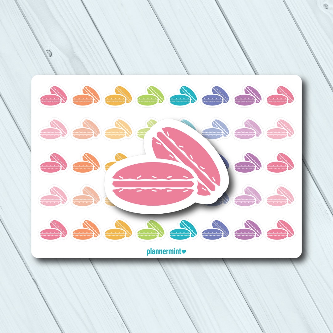 Macaron Planner Stickers - Icon - Erin Condren - Happy Planner ...