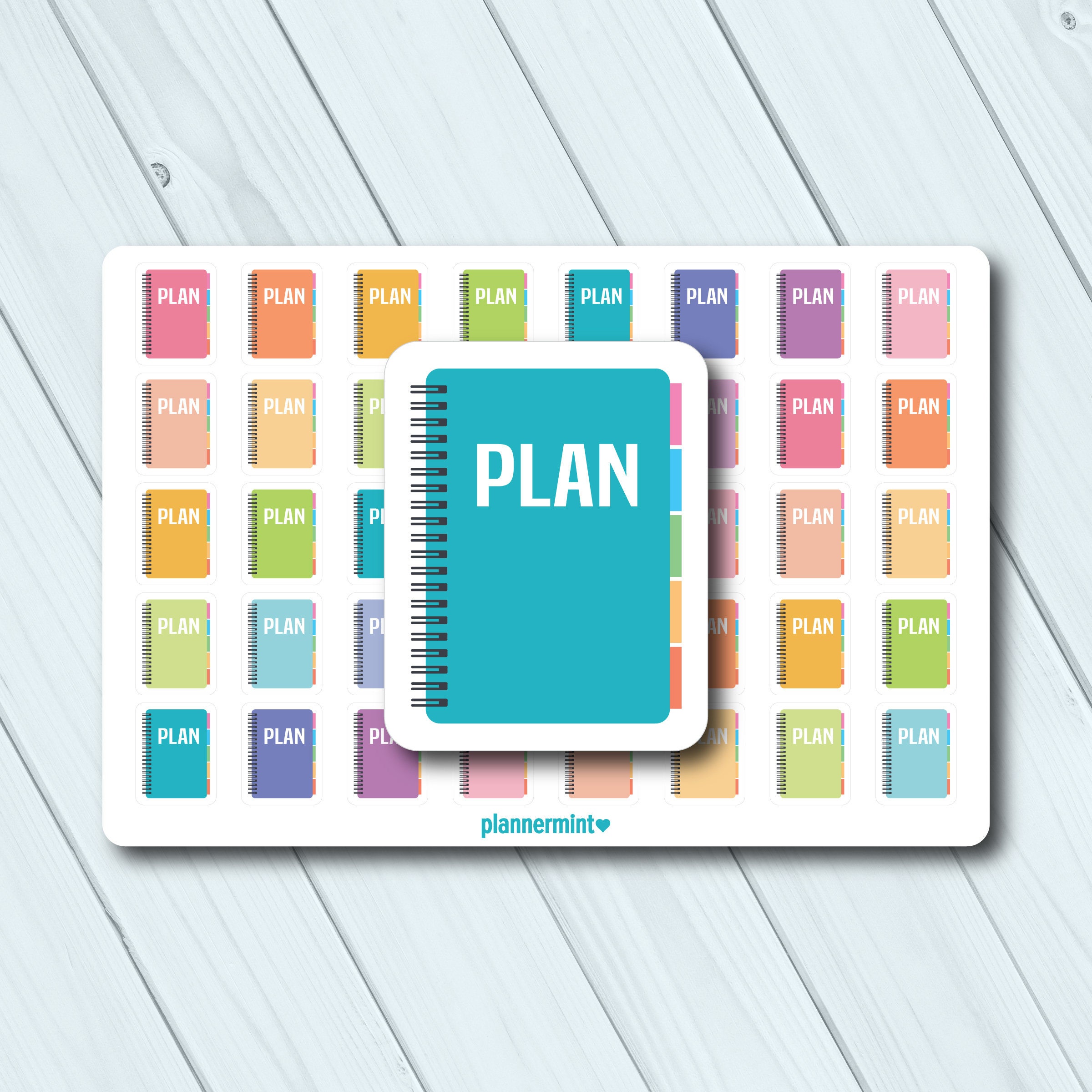 Plan Stickers Planner Stickers Icon Stickers Erin - Etsy