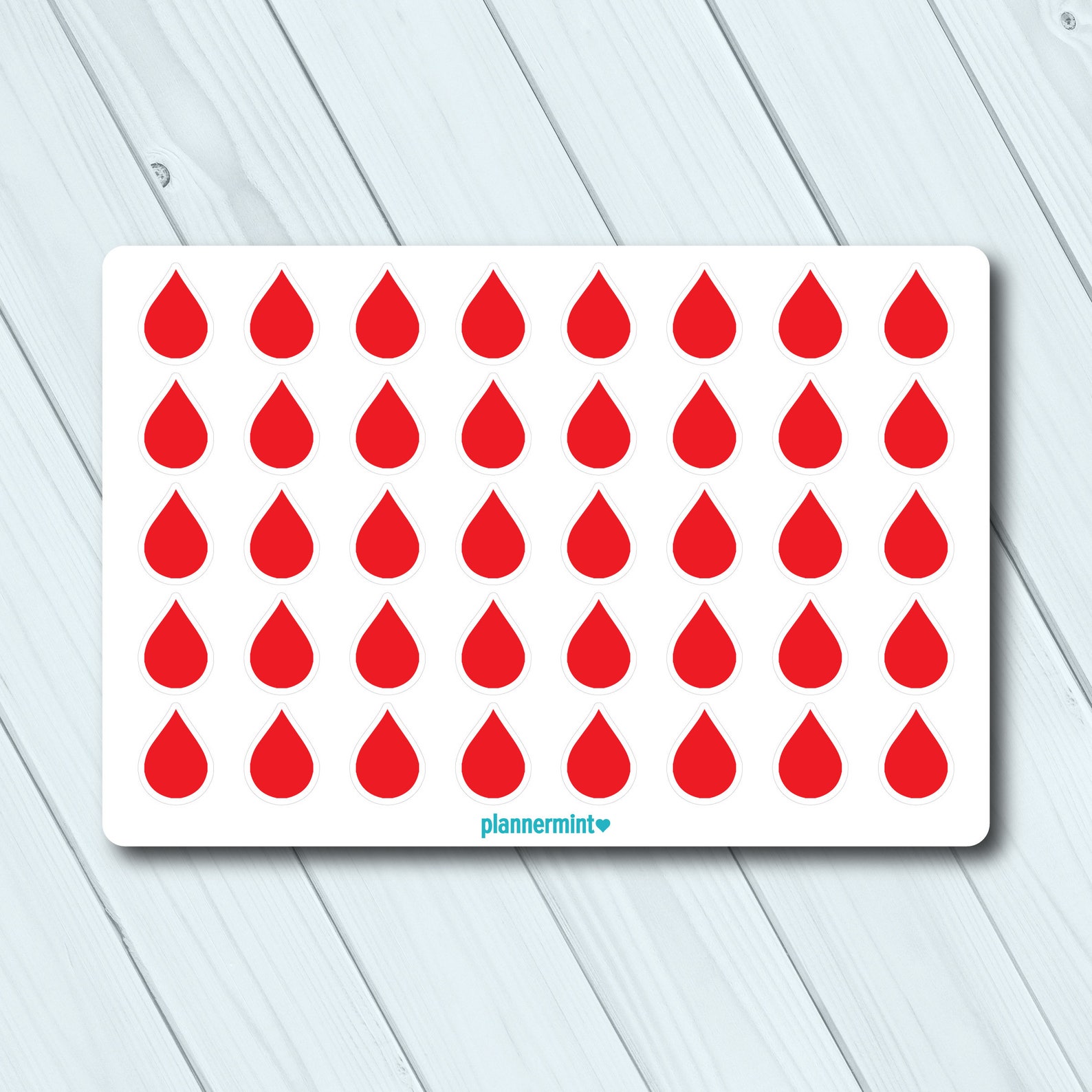 Period Stickers - Planner Stickers - Icon Stickers - Erin Condren ...