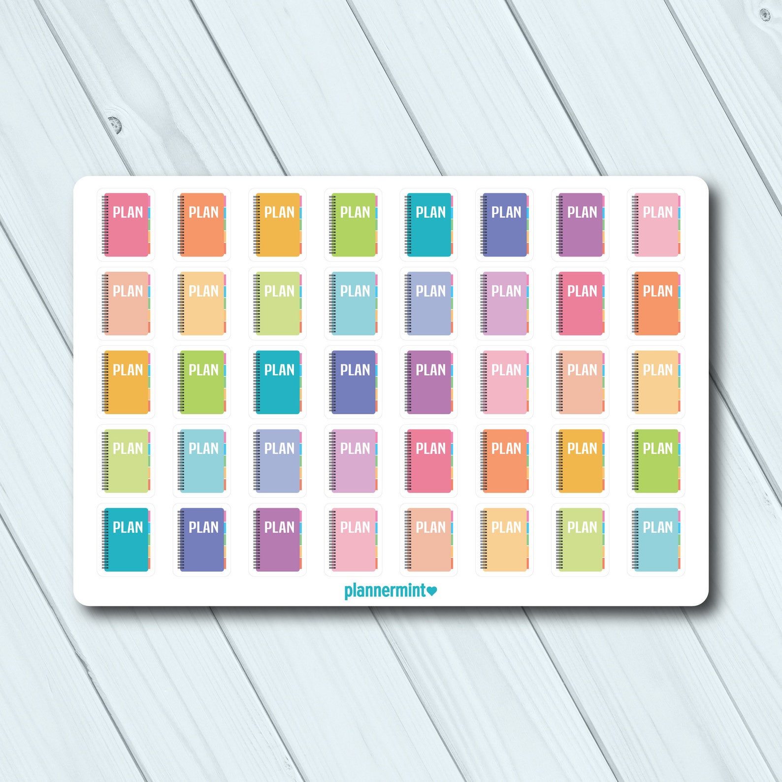 Plan Stickers Planner Stickers Icon Stickers Erin - Etsy