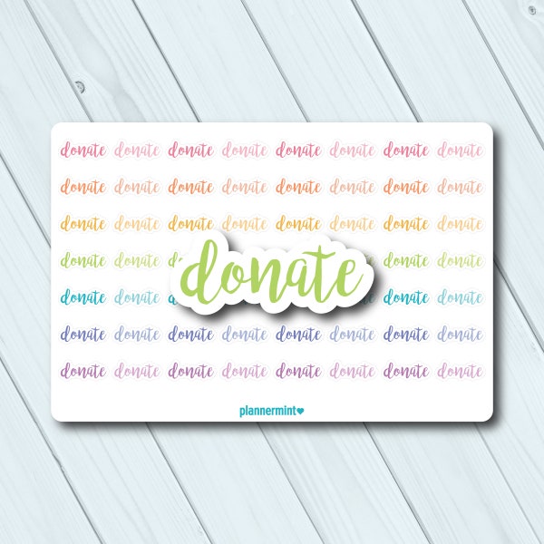 Non Profit Stickers - Etsy