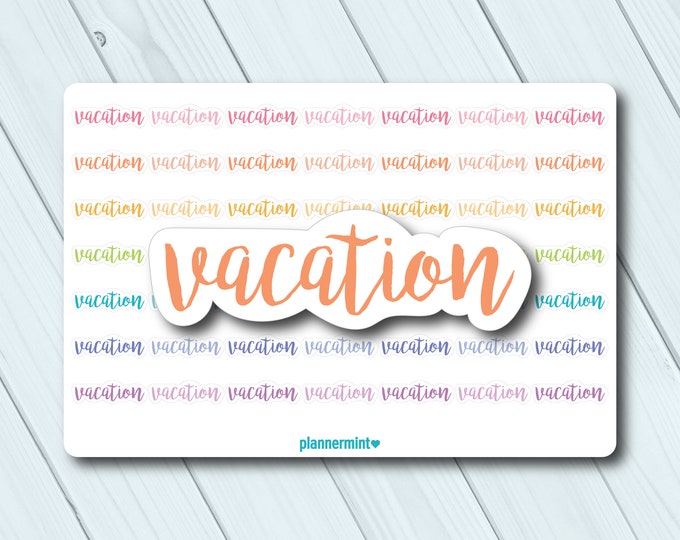 Overtime Planner Stickers Work Business Erin Condren Life Planner Happy ...