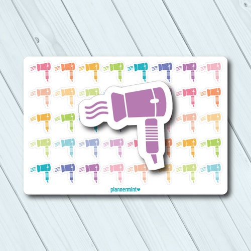 Planner Sticker Hair Dryer - Etsy