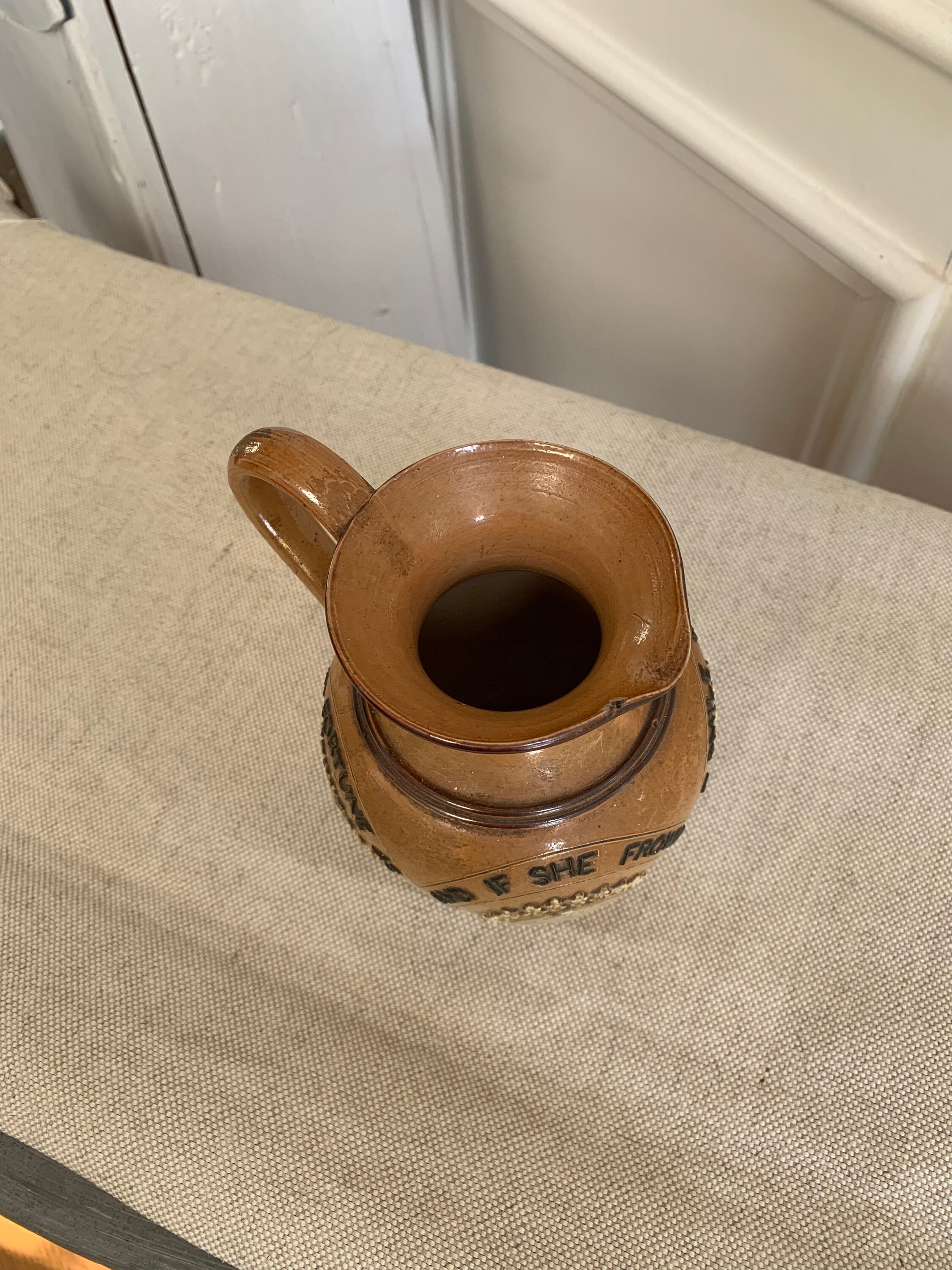 Doulton Lambeth Motto Jug - Etsy