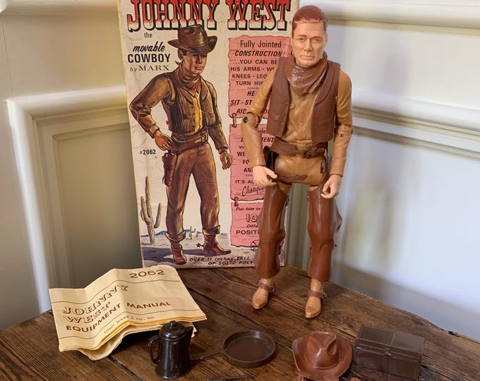 Johnny West Marx Toys - Etsy