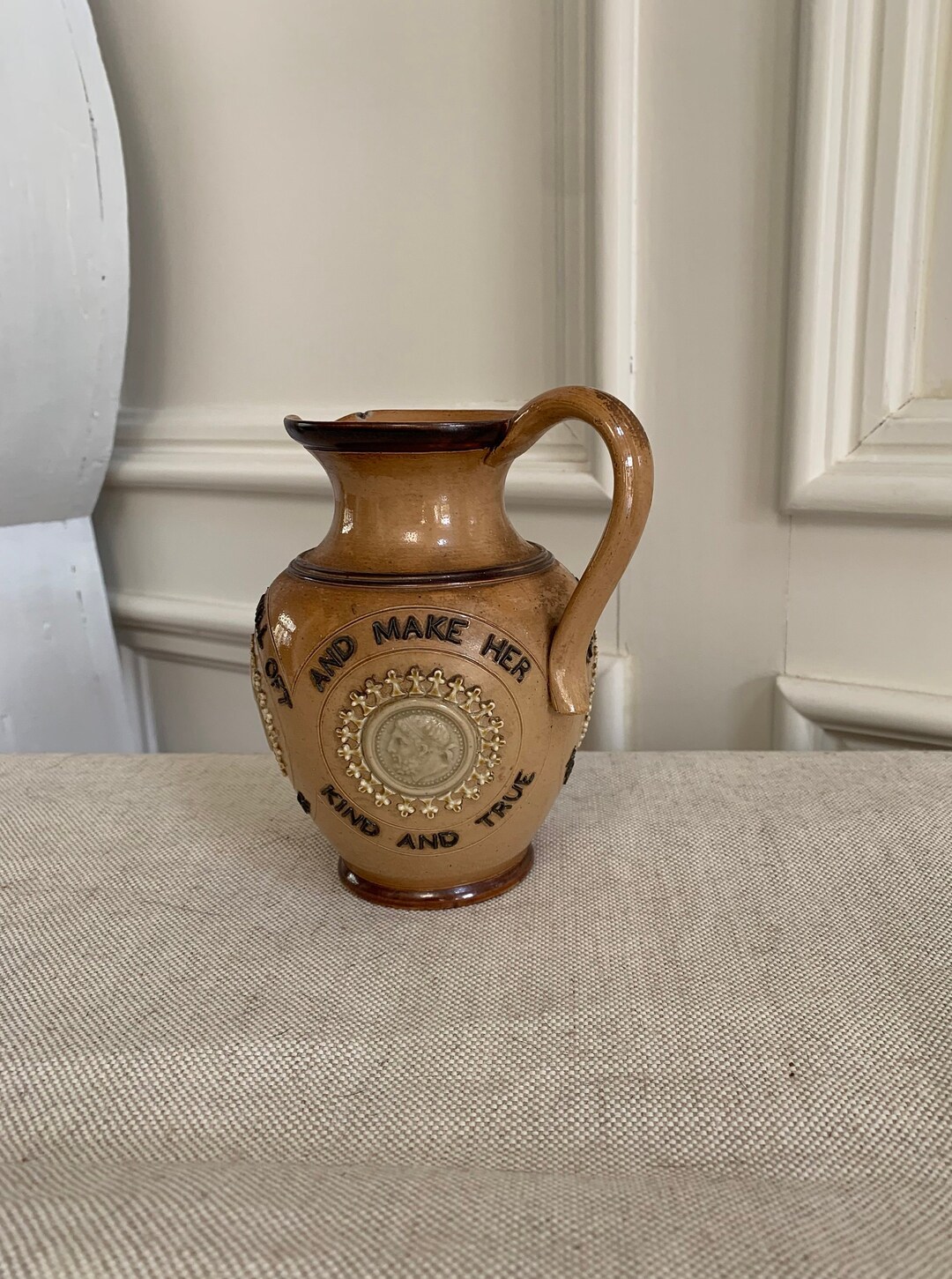 Doulton Lambeth Motto Jug - Etsy