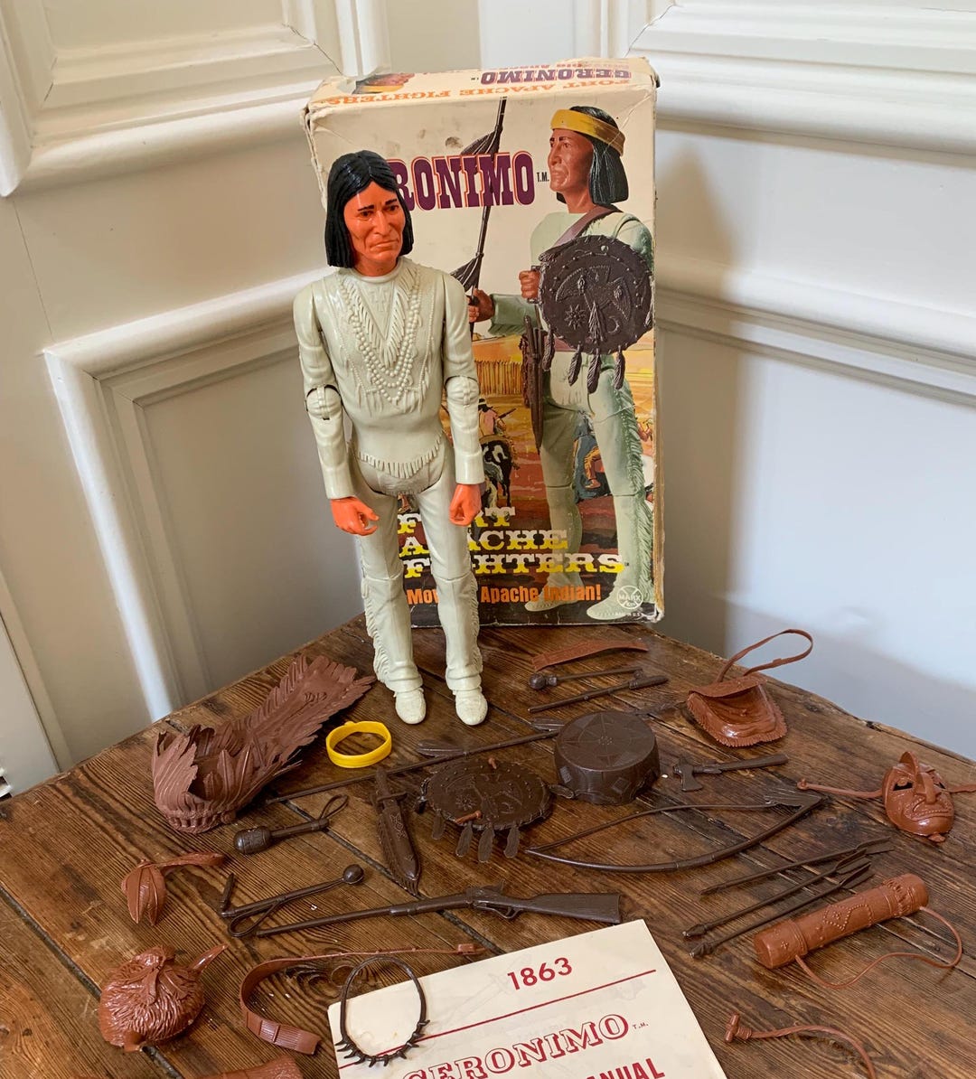 Marx Geronimo Action Figure - Etsy