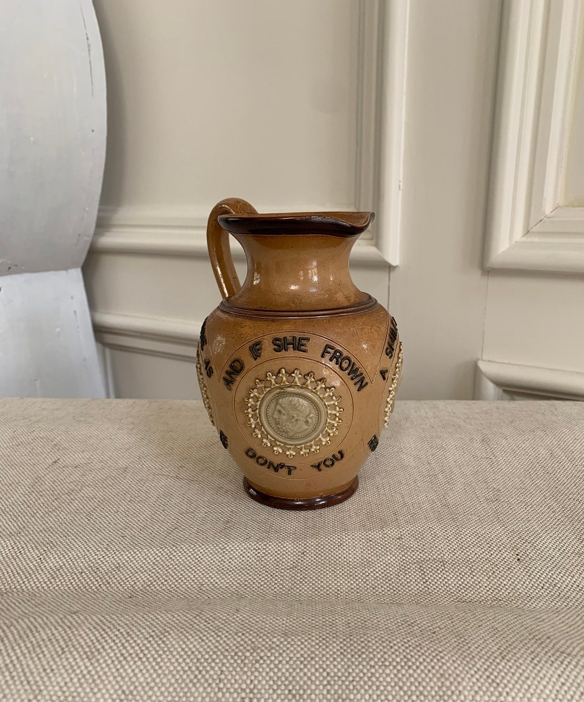 Doulton Lambeth Motto Jug - Etsy