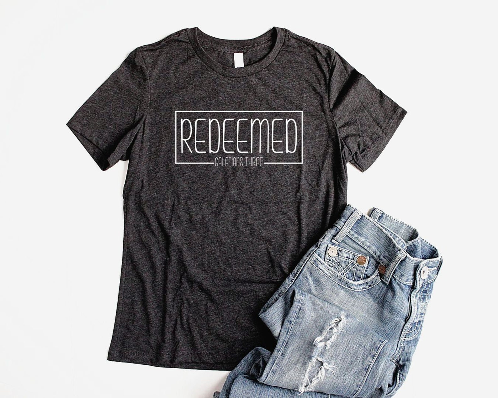 Redeemed Christian T Shirts for Women Relaxed Fit Redeemed Shirts Women ...