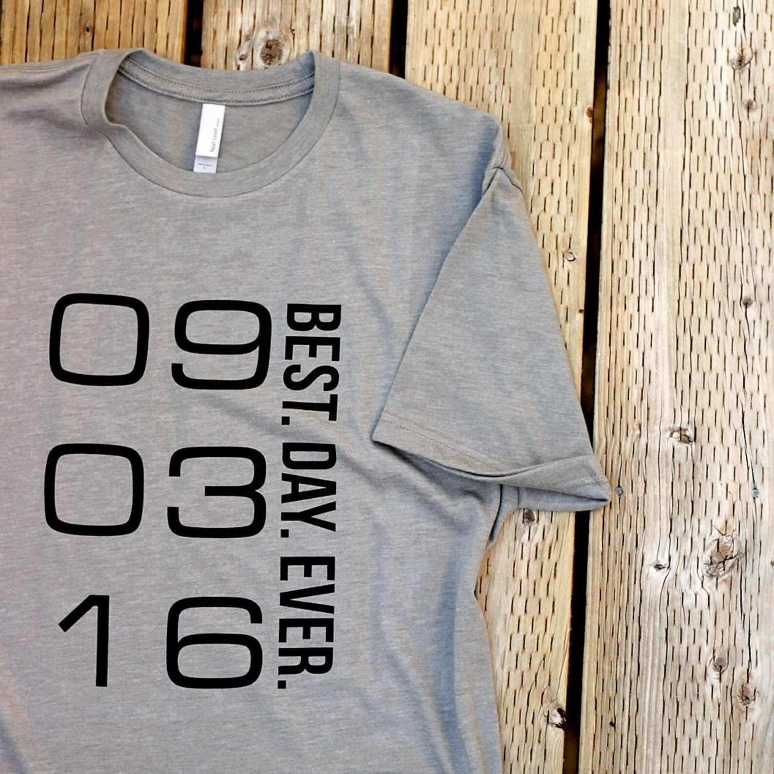 Best Day Ever Custom Date Shirt for Men Bride and Groom Shirts ...