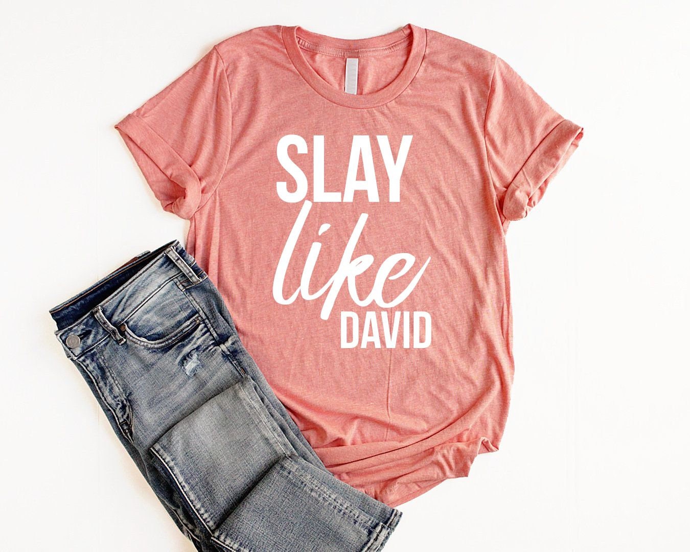 Slay Like David Christian T Shirts Unisex Christian Shirts for | Etsy